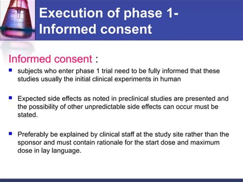 Phase 1 Clinical Trial Ppt