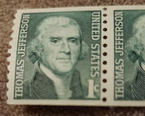 3 Thomas Jefferson 1 Cent Antique Postage Stamp Green Rare Vintage Ebay