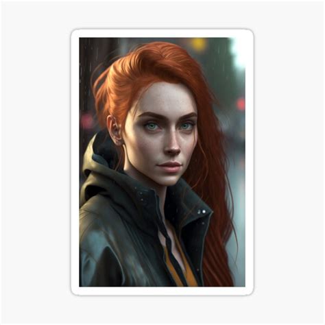 Irl Kim Possible Sticker For Sale By Tortillachief Redbubble