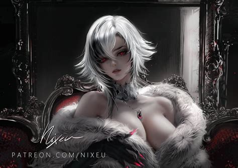 Arlecchino Genshin Impact Drawn By Nixeu Danbooru