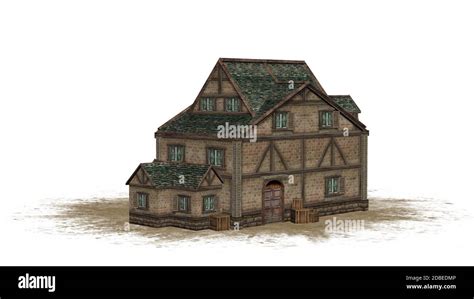 Medieval Market Scene Cut Out Stock Images And Pictures Alamy