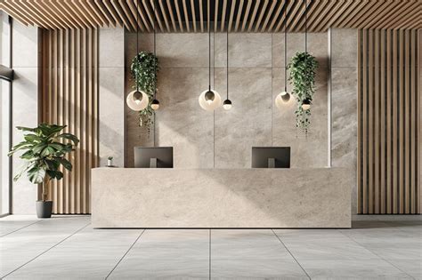 Premium Photo Elegant Reception Desk With A Professional Touch