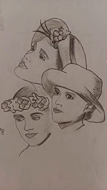 Womens Pencil Drawing Youtube Youtubeshorts Shorts Art Drawing Viralshorts