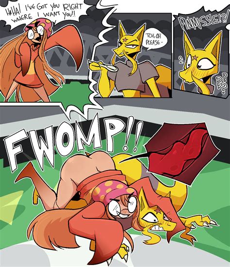 Rule 34 Anal Anal Sex Anthro Blush Comic Cori Corruptedcryptid Corruptedcryptid Dialogue Duo