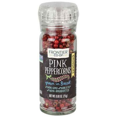 Pink Peppercorns With Grinder 088 Oz By Frontier Coop Ebay