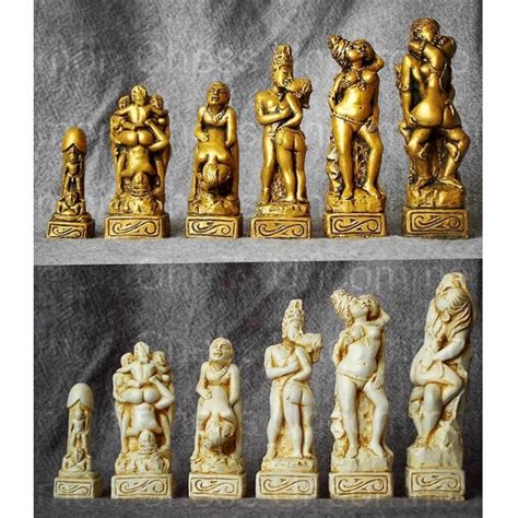 Nude Chess Set Etsy