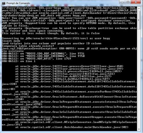 Error Batch Loading N Triple Format Semantic Data Using The Java Api Oracle Forums