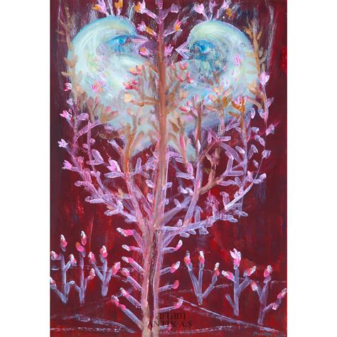 Muzaffer Akyol 1945 Hayat Ağacı Ve Sevgi Artam Antik A Ş Müzayede