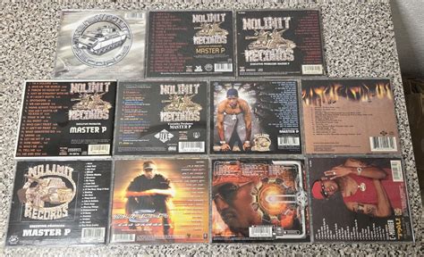 No Limit Tru Records Cd Sammlung Master P C Murder Etc Gebraucht In