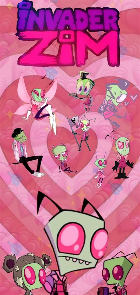 Invader Zim Wallpaper 🌸 Invader Zim Gir Wallpaper Iphone Invader Zim