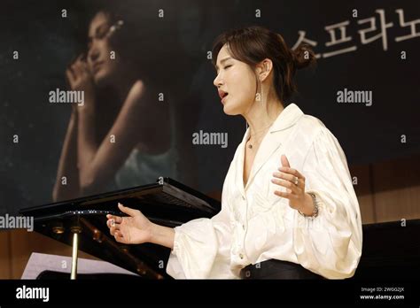 05th Feb 2024 S Korean Soprano Park Hye Sang South Korean Soprano