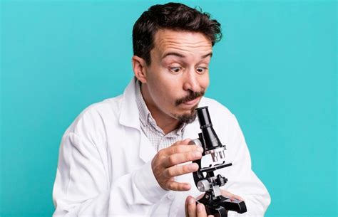 Premium Photo Adult Man Scients Student Concept