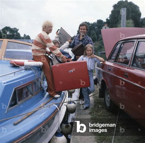 Image Of German Journalist And Tv Presenter Rainer Holbe On Vacation With