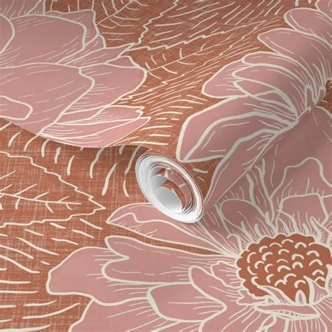 notion rust and ivory updated wallpaper spoonflower