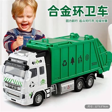 Lori Mainan Mainan Budak Lelaki Lori Mainan Besar Mainan Trak Sampah