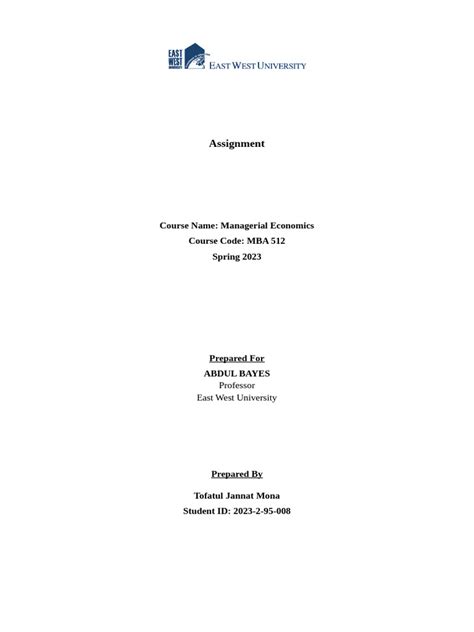 Assignment Pdf Elasticity Economics Demand