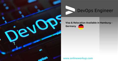 Visa And Relocation Available For Devops Engineer In Hamburg Germany