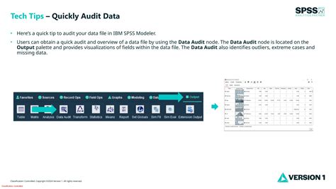 Quickly Audit Data In Ibm Spss Modelerpptx