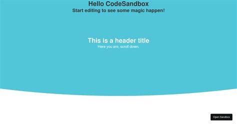 Curve Divider Codesandbox