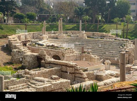 The Great Theater In Ancient Alexandria