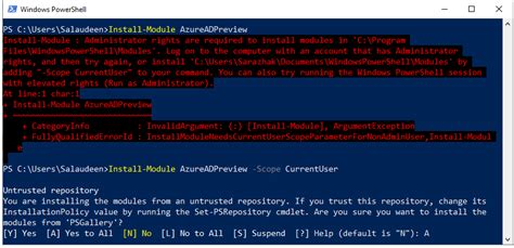 Install Module Administrator Rights Are Required To Install Modules In C Program Files