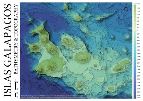 Islas Galápagos Mapas Milhaud