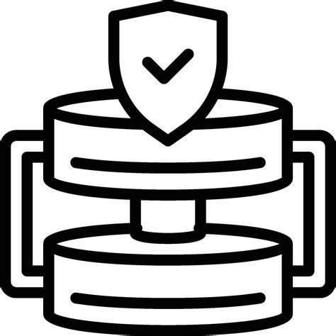 Database Security Icon Verified Database Icon 47025731 Vector Art At