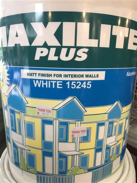 Akzo Nobel Maxilite Plus Matt Finish Building Materials Online