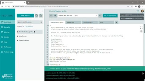 Making an Arduino Oplà IoT Weather Station with Cloud Dashboard The DIY Life