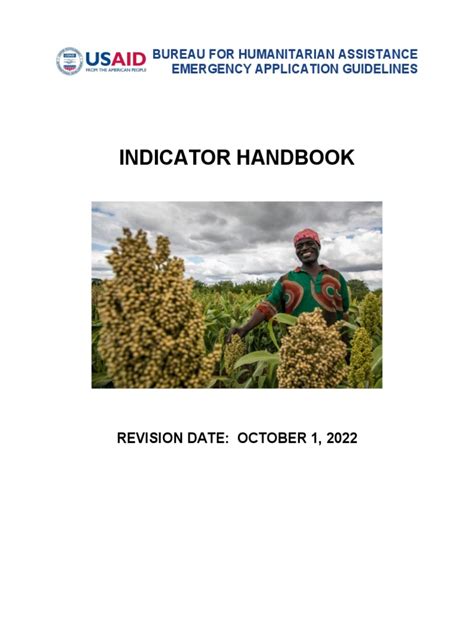 Nueva Guia Usaid Bha Eag Indicator Handbook Oct 1 2022 Download Free Pdf Disaster Risk