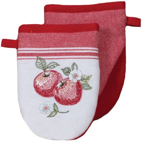 Kay Dee R6625 Apple Picking Embroidered Grabber Mitt