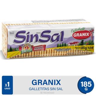 Galletitas Granix Sin Sal X 3 Comestibles Mercadolibre 📦