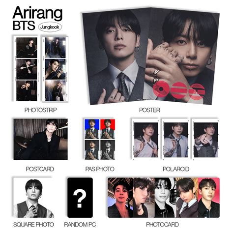 Jual [member] Kpop Fankit Bts Arirang Poster Photostrip Photocard
