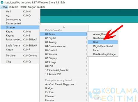 arduino test programı arduino uno sağlamlık testi arduino atölyesi