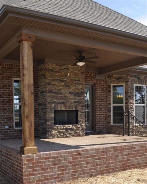30 Awesome Stone And Brick Exterior Home Design House Exterior
