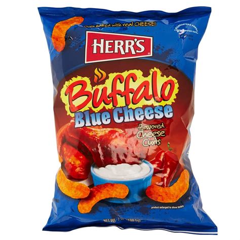 Herrs Buffalo Blue Cheese Curls 7 Oz
