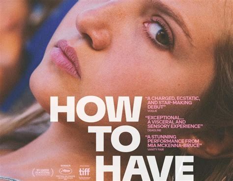 Ravenheart How To Have Sex Molly Manning Walker