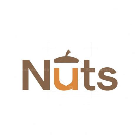 Nuts Logotype Negative Space Logos Logotype Ads Creative