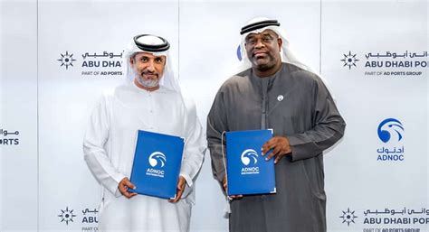 Ad Ports Group And Adnoc Distribution Strike Major Marine Lubricants