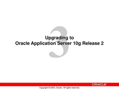 ppt upgrading to oracle application server 10g release 2 powerpoint