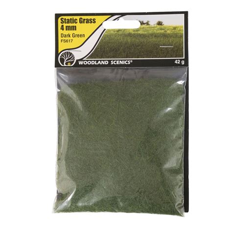 4mm Static Grass Dark Green Kitsu Models Hobby Shop