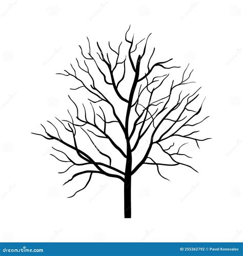 Happy Halloween Tree Element Stock Vector Illustration Of Graphic