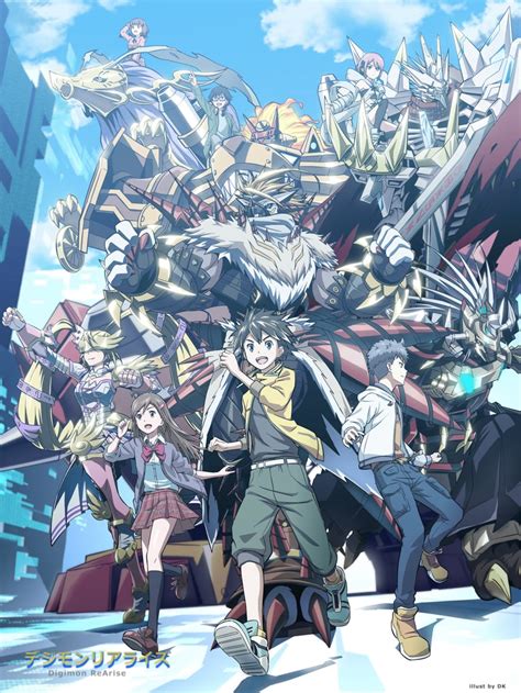 Jesmon Lovelyangemon Gaioumon Rasenmon Kohinata Mayu And 7 More Digimon And 1 More Drawn