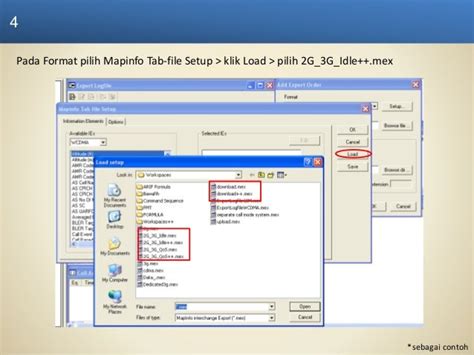 Export To Map Info Table File With Tems