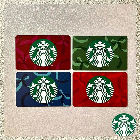 🎄 2025 Starbucks Christmas Holiday T Cards Complete Set Of 4 W Mag