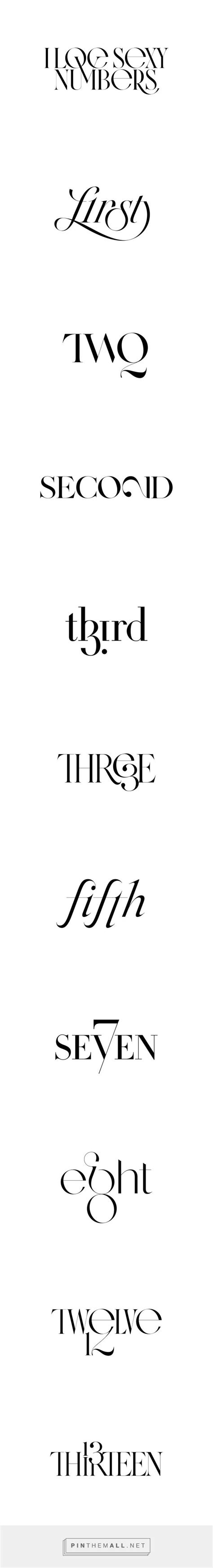 Sexy Numbers 2018 19 On Behance Created Via Https Pinthemall Net Behance Sexy Numbers