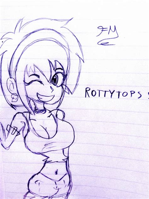 Rottytops Sketch By Franmontelongo98 On Deviantart