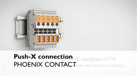 Euroconnectors On Linkedin Push X Connection For Terminal Blocks