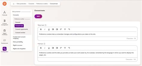 Map Consents To Cookie Levels Xperience By Kentico Guides