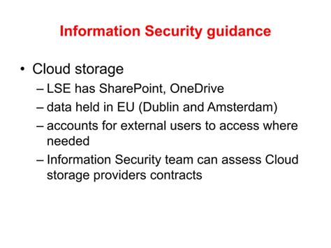 Information Security And Gdpr Ppt Free Download